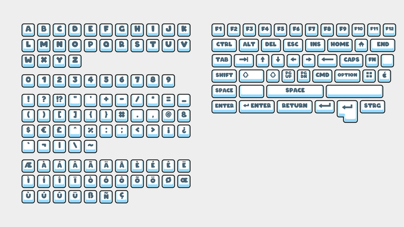 [FREE] Vector Keyboard Controls by RhosGFX