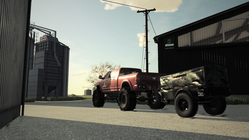 FS22 Military Utility Trailer by Newell_Gaming
