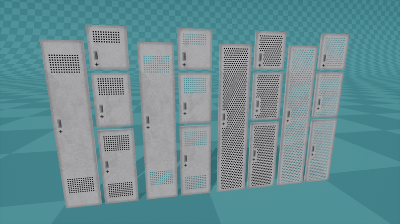 PSX Lockers Pack by Break Even Games