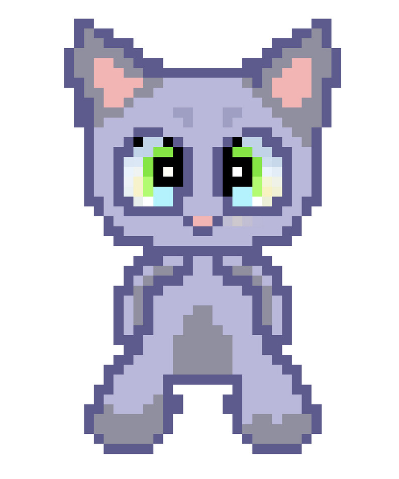 LPS Shorthair Cat Sprites by Chemical-Bunz