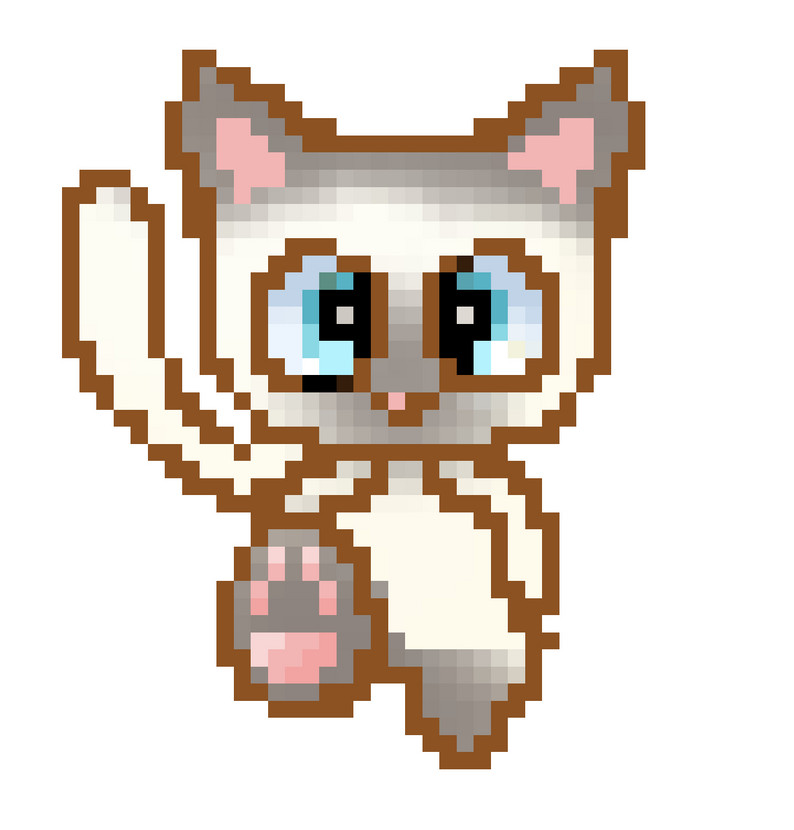 LPS Shorthair Cat Sprites by Chemical-Bunz