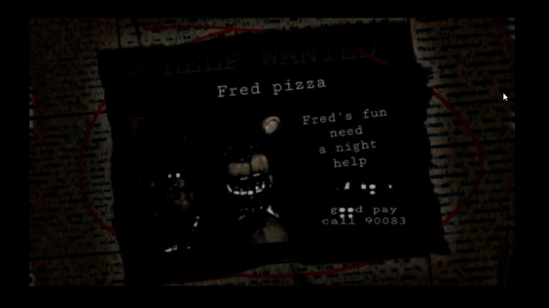 Fred's 1 (fnaf ransomware) by Stenzias Games