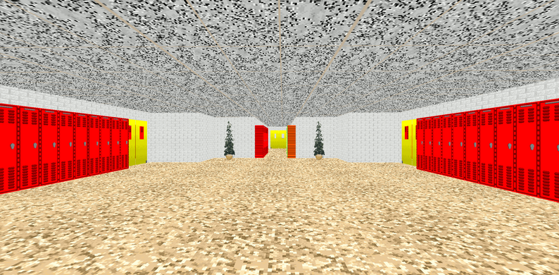 Baldi's New School! (BFNS Custom Floor) by TemoAvi