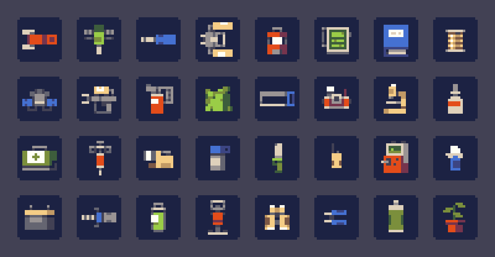 Sci Fi Inventory by Adam Saltsman