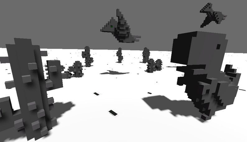 Chrome Dino 3D لعبة الديناصور by ZooHair