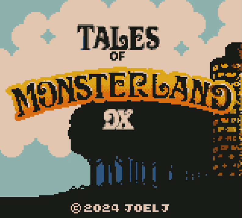 Tales of Monsterland DX (Game Boy Color) by Joel J Games