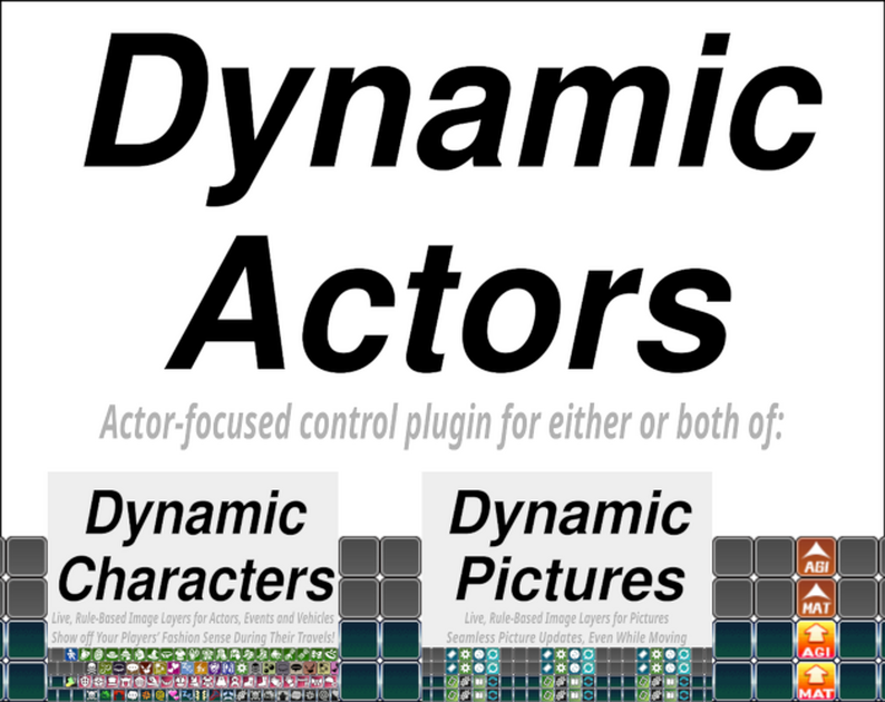 Dynamic Actors MV + MZ by Tamschi