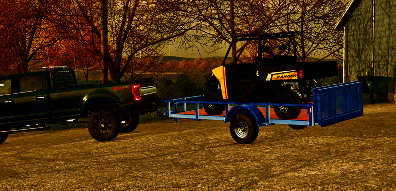 FS22 Diamond C Single Axel Legacy Trailer WIP by NofModding