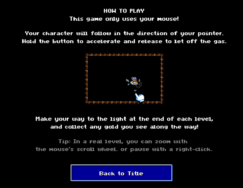 Mouse Cave Minigame by finalbossblues