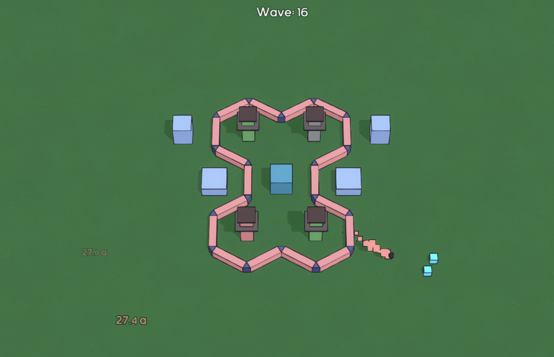 Towers VS. Cubes - Demo by MikeNoLife