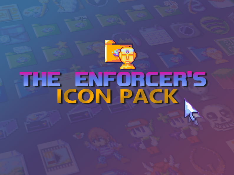The Enforcer's Icon Pack by Geotrackz