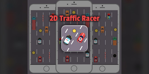 2D Traffic Racer Asset by MadFireOn