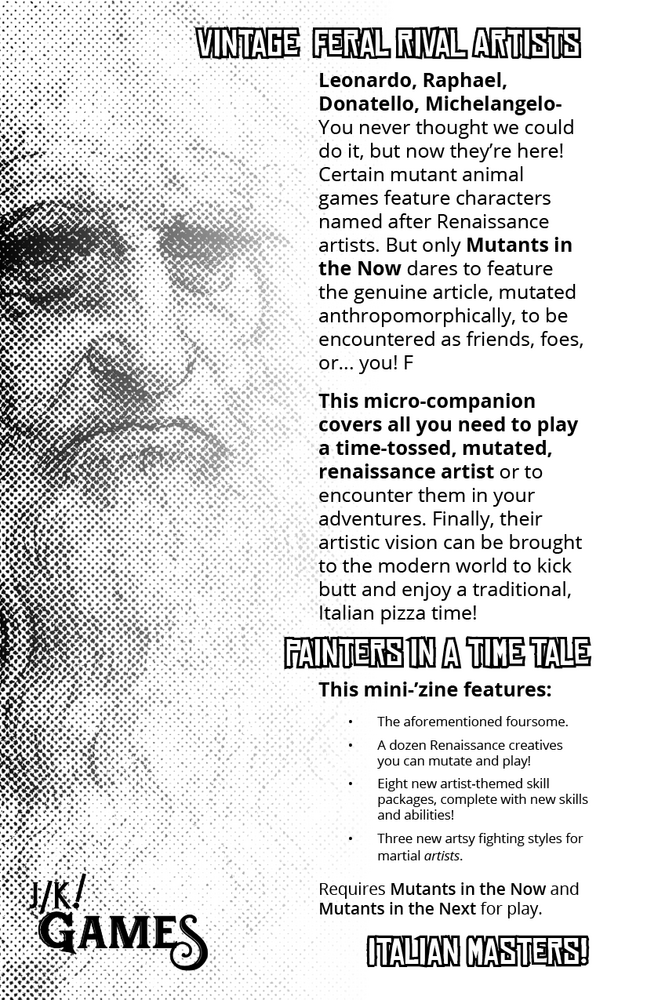 Mutants in the Mini: Old School Renaissance by Julian Kay