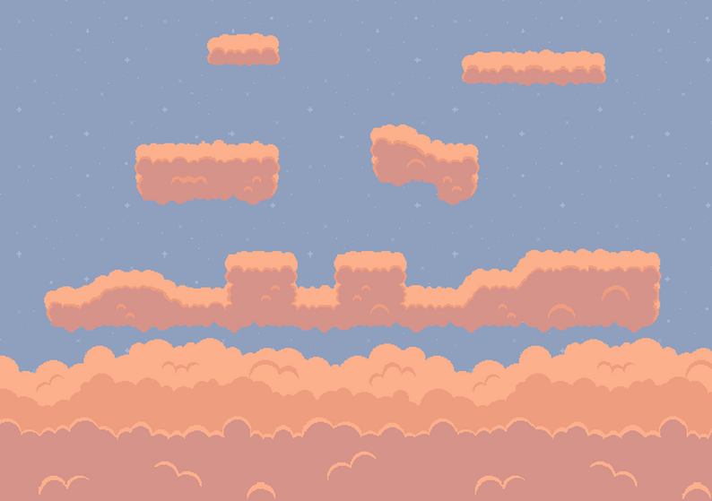 Cloud Tileset by ChenzoInDisguise
