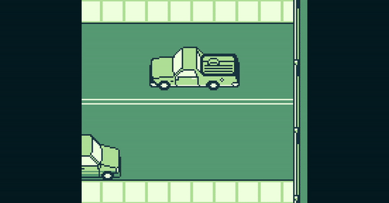 GameBoy-styled vehicle tileset/spritesheet by chuckiecatt
