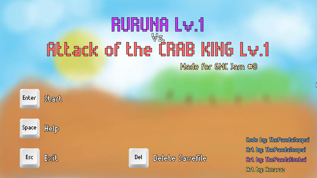 Ruruna Lv.1 Vs. The attack of the Crab King Lv.1 by ThePandaSenpai