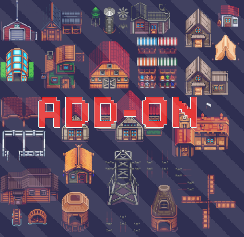 2D Life Farm Simulator Asset-pack(16x16) by RareOnion