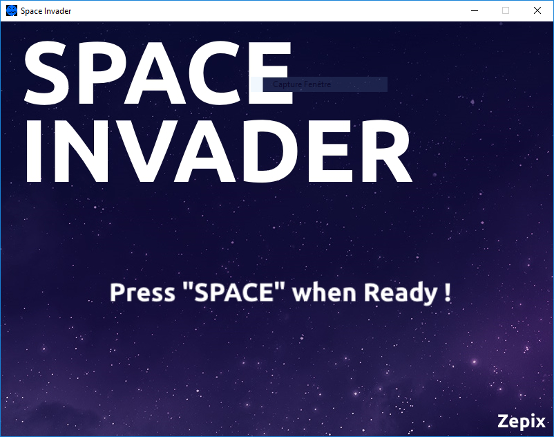 Space Invaders by Zepix