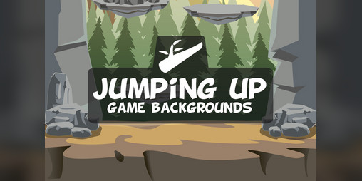 Vertical Jump Backgrounds by Free Game Assets (GUI, Sprite, Tilesets)