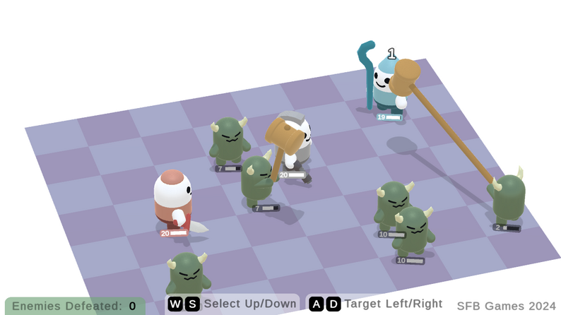 RPG Battle by Adam Vian SFB Games