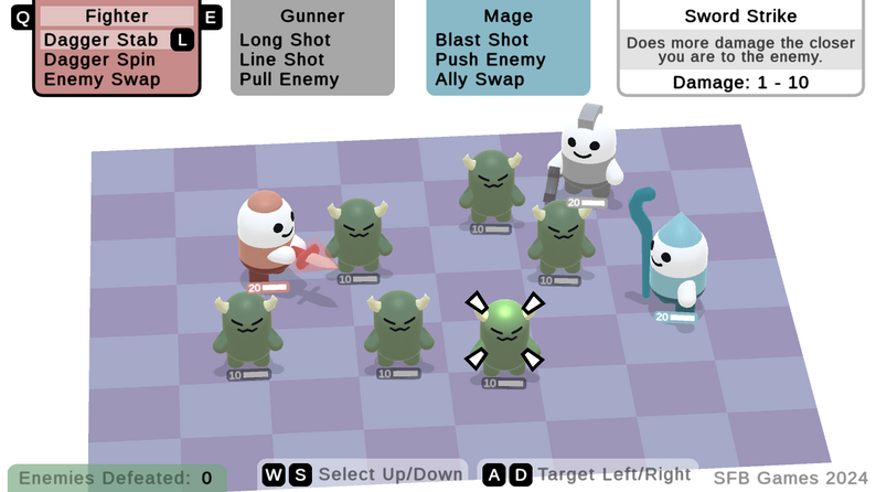 RPG Battle by Adam Vian SFB Games