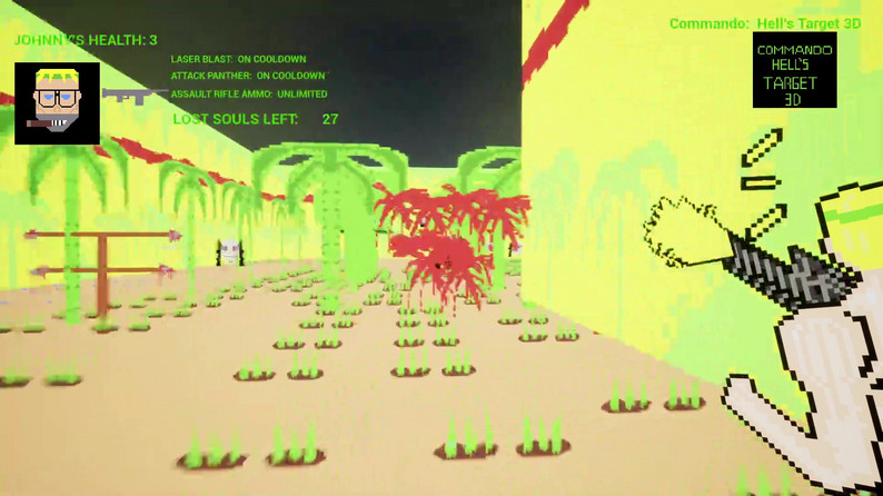 Commando: Hell's Target 3D by Jerome Lebel