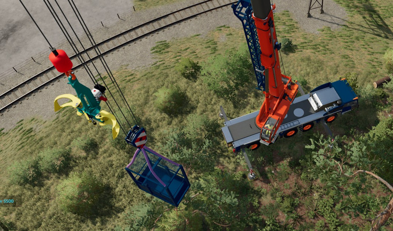 FS22 Crane Tree Cutting Tools v1.0.0.0 by Jeremy Brown Modeling and ...