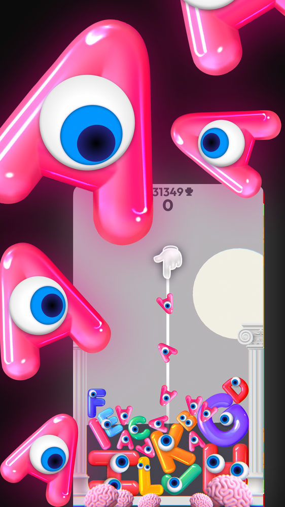 EN Alphabet Brain 3D by pashok77007