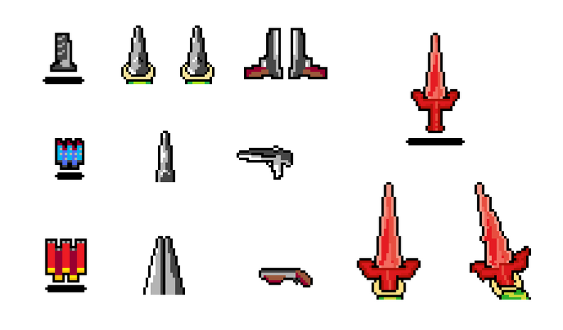 2.5D NES STYLE FPS Pack by LAZY SPAR7AN GAMES