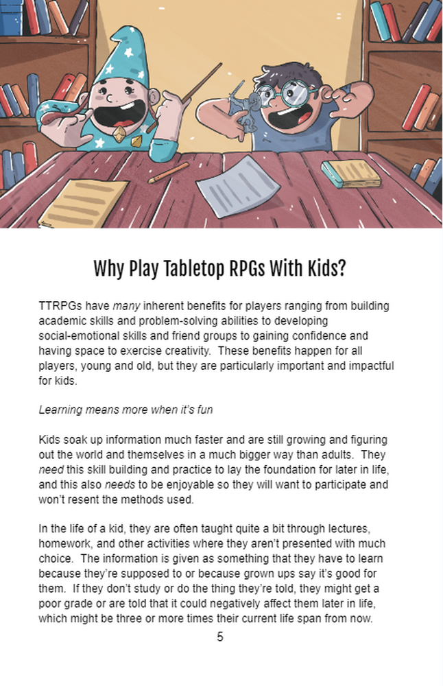 Making a Tabletop RPG for YOUR Particular Kid: A Guide for Families ...