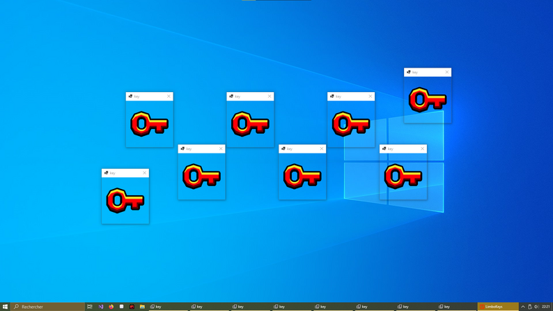 Limbo keys but its Windows by Mokotems