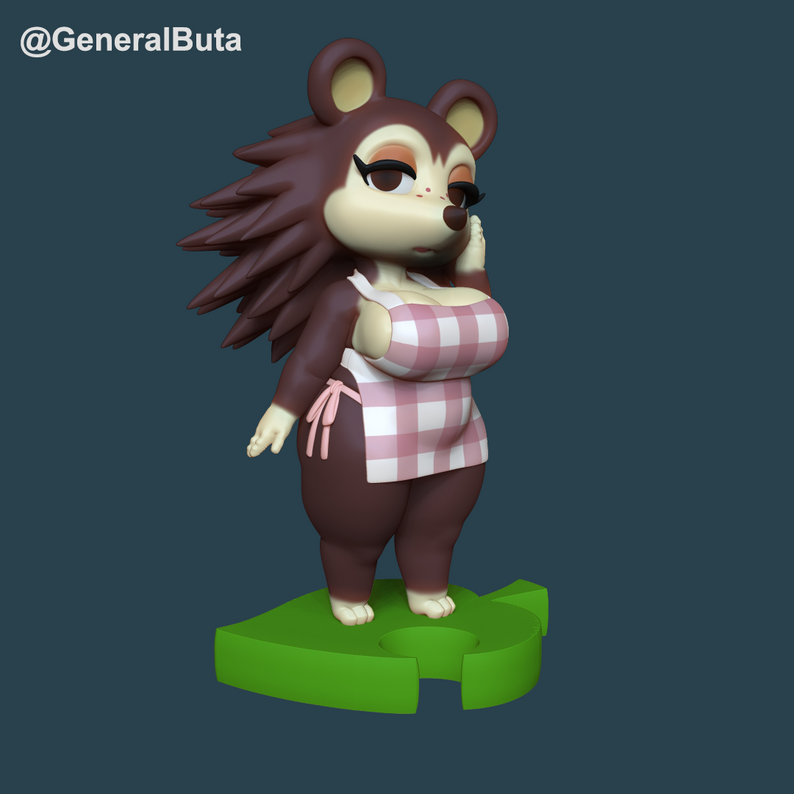 Thicc Hedgehog by General Buta