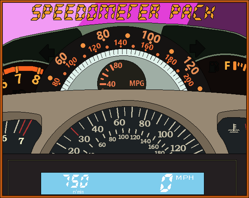 Speedometer Pack by 13Random