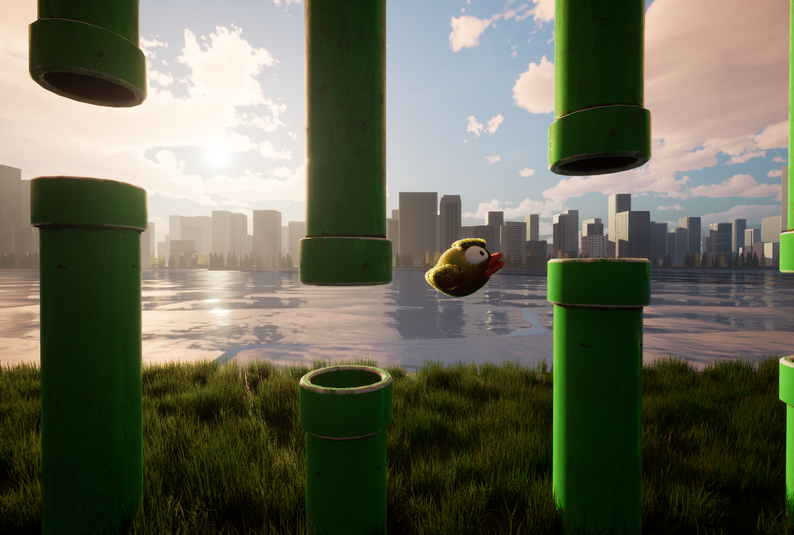 Flappy Bird RTX ON by ArnoDev