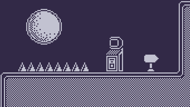 1 bit platformer tileset by Aim studios