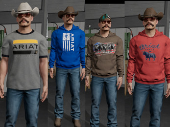 Ariat themed clothing pack by Farm Wear Designs