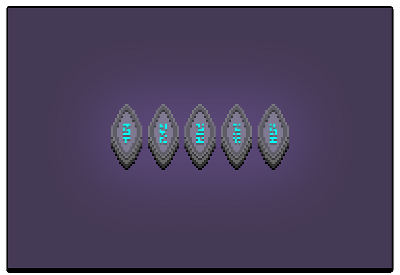 Pixel Art - Basic Monolith Runes by Arijkx