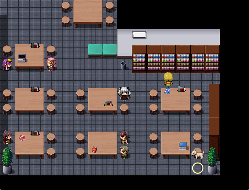 RPG MakerMV MZ Tileset 05-Student dormitories, Japanese housing by qlsd