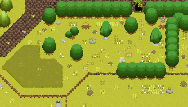 PixAdvent: Top-Down Grasslands Sprite Pack by Long Trail Assets
