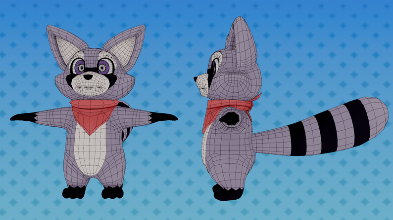 Rambley the Raccoon Avatar by Deretto