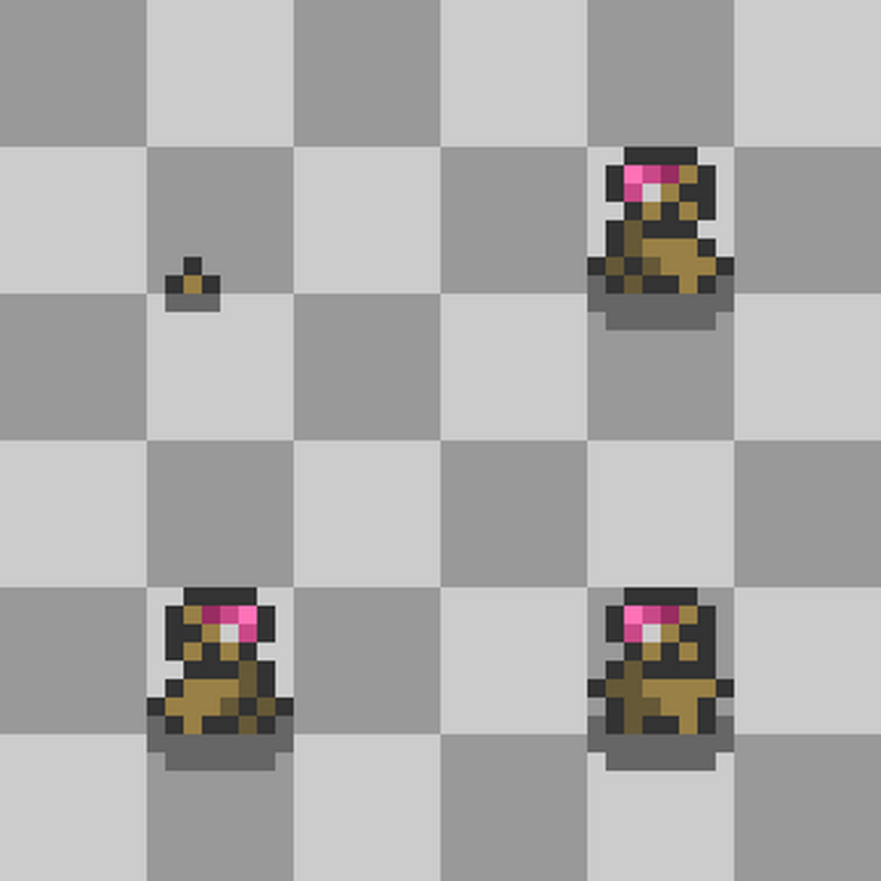 Pixel Room 8: Zombie [Orthogonal View] by Rogarca