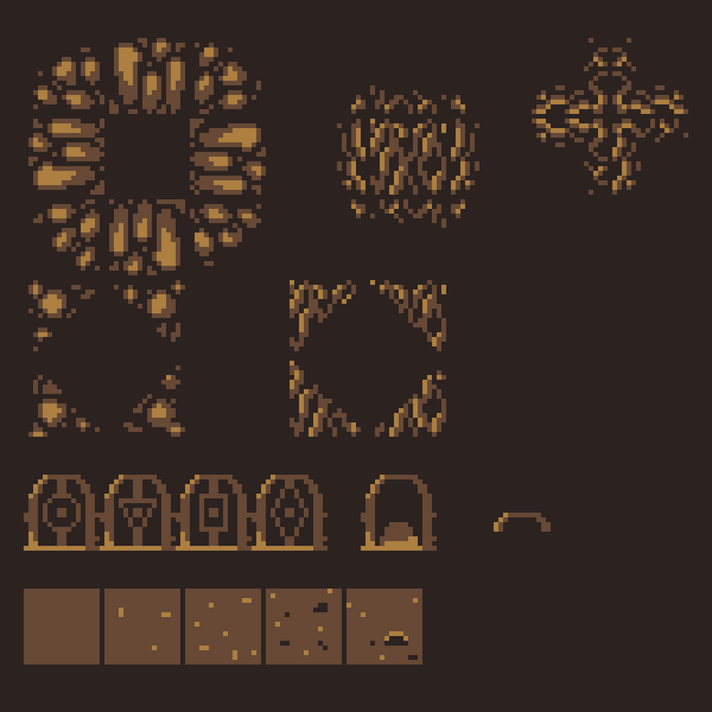 Gold Mini RPG Pack by LLGM