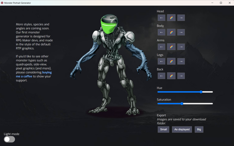 POV RPG Enemy Generator - RTP Style by Die Easy
