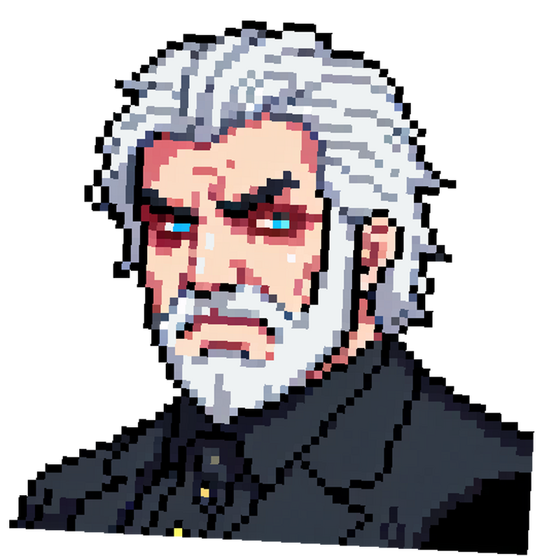 Mafia Men Portrait Pack Asset - Pixelart / Pixel Art sprite Badass Bust ...