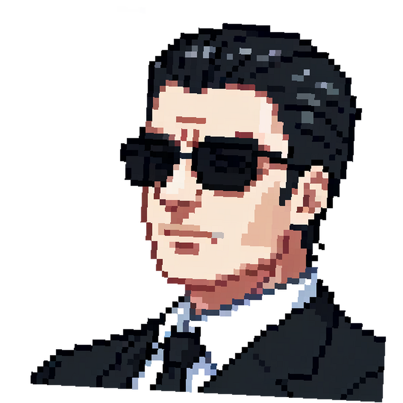 Mafia Men Portrait Pack Asset - Pixelart / Pixel Art sprite Badass Bust ...