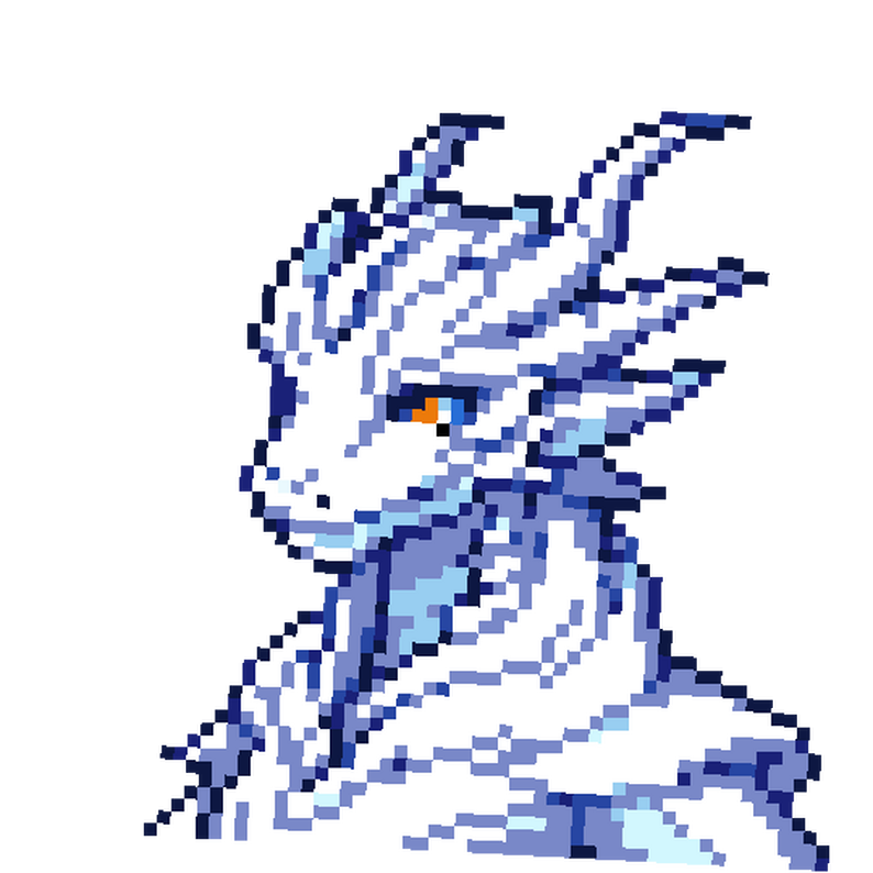 Dragon Portrait Pack Asset - Pixelart / Pixel Art sprite Badass Bust ...
