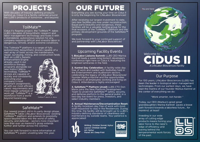 A Saboteur's Guide to CIDUS II - an anti-corporate sci-fi adventure by ...