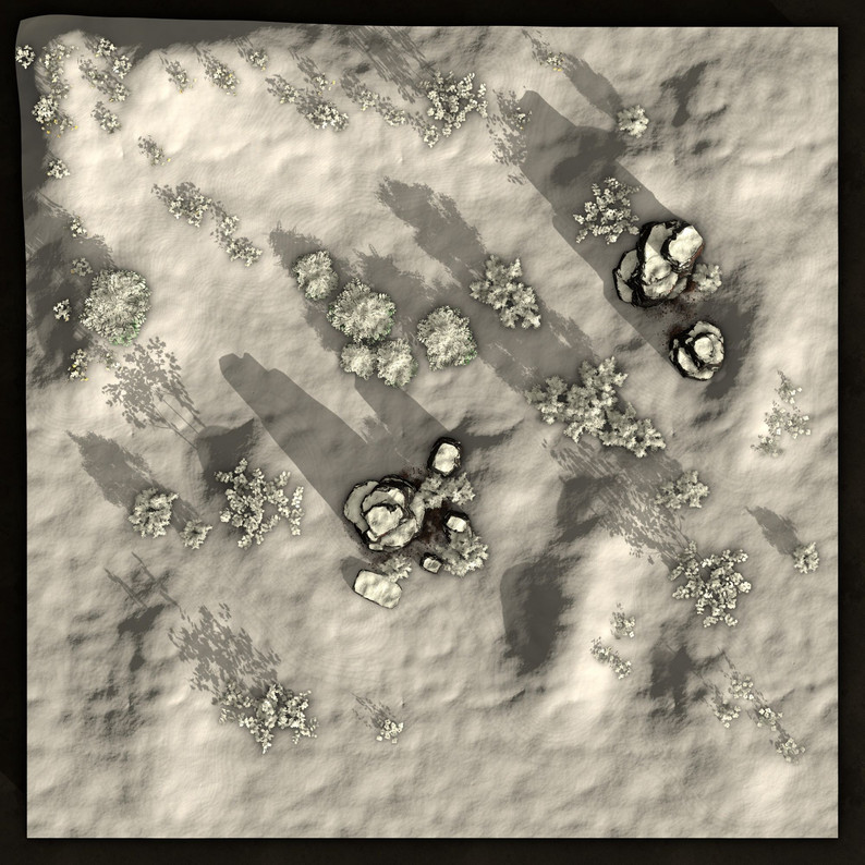 Snow & Ice Encounter Maps by Xecthar