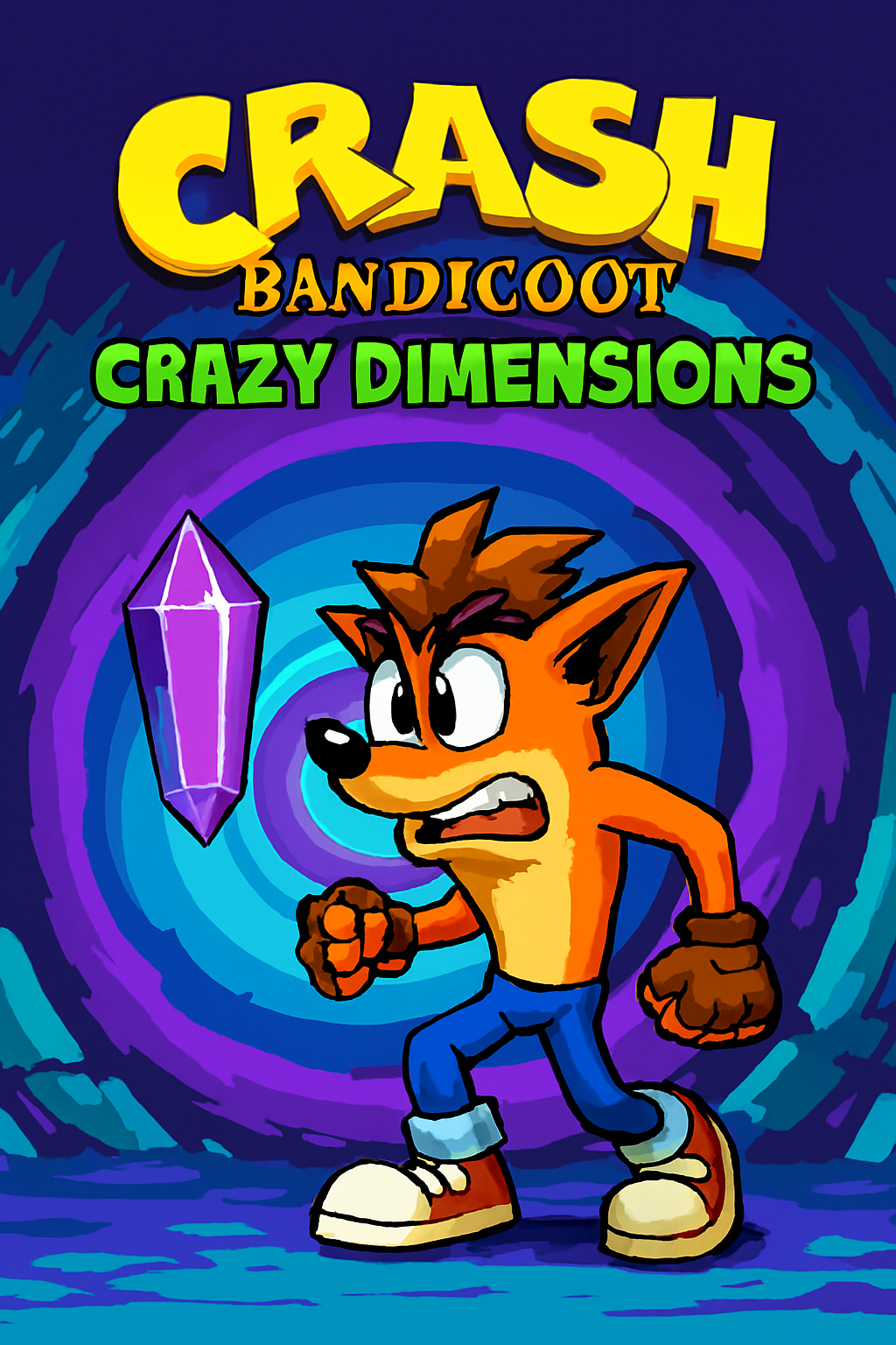 Crash Bandicoot Crazy Dimensions by RebieyMDev