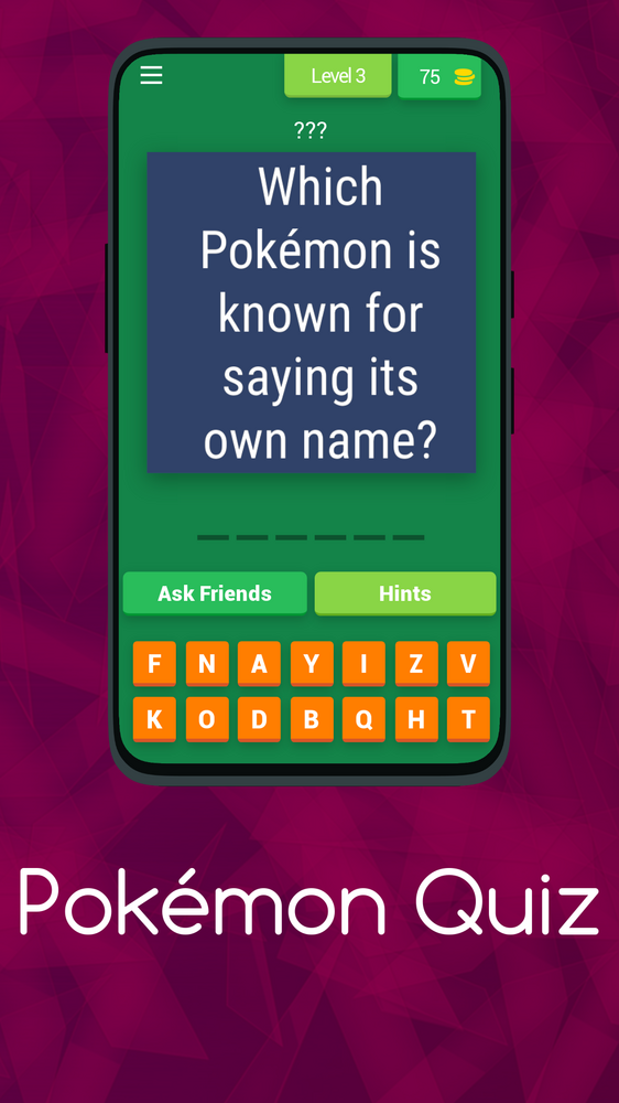 Pokémon Quiz by UvNick